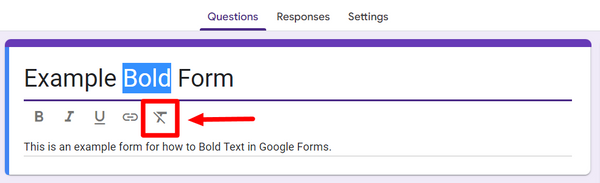 How to Bold Text in Google Forms Easily