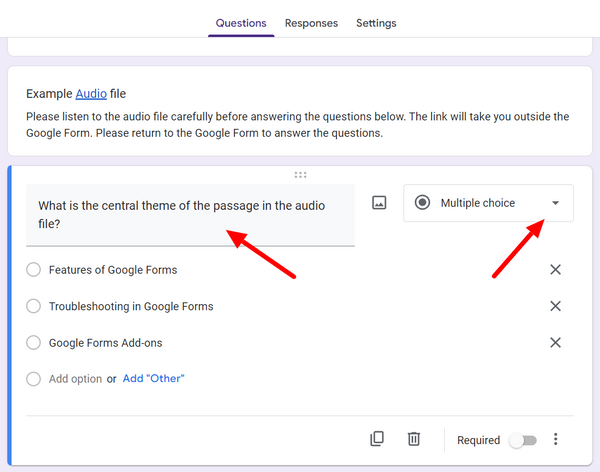 How to Add Audio to Google Forms