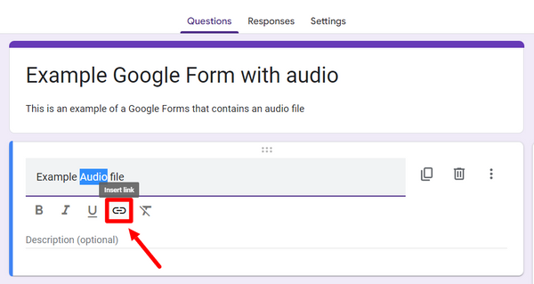 How to Add Audio to Google Forms