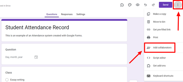 How to Set Up A Google Forms Attendance System